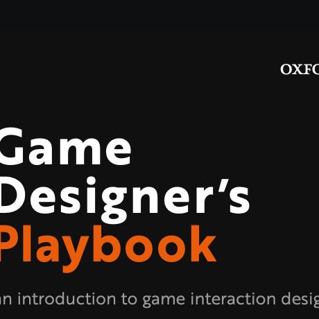 Teaching and learning material for The Game Designer's Playbook