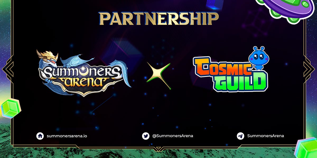 Summoners Arena Officially Partners with Cosmic Guild