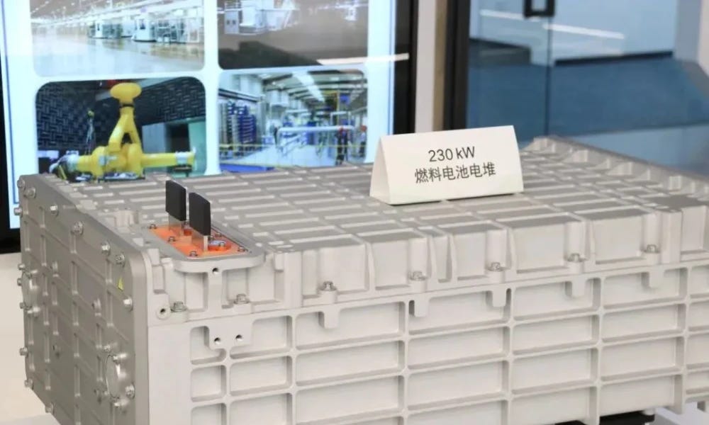 Going big, and bigger-trend for China’s fuel cell stack