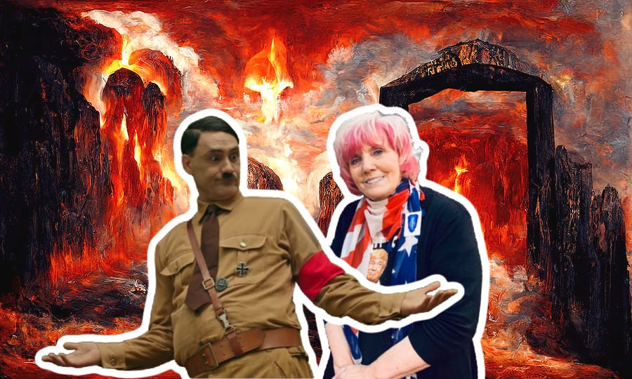Charismatic Prophetess Describes the Literal Gates of Hell + Hitler on ...