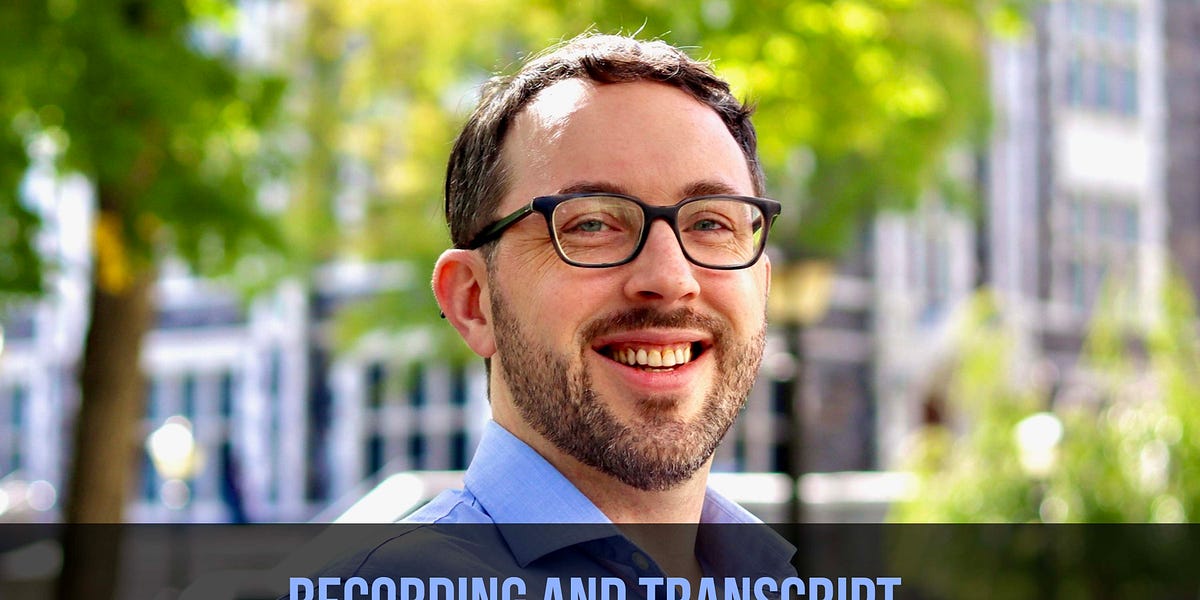 Recording and Transcript of the August 15, 2022 AMA