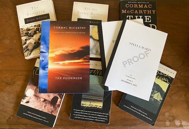 Reviewing Cormac McCarthy - Ephemera from Carolyn Kellogg