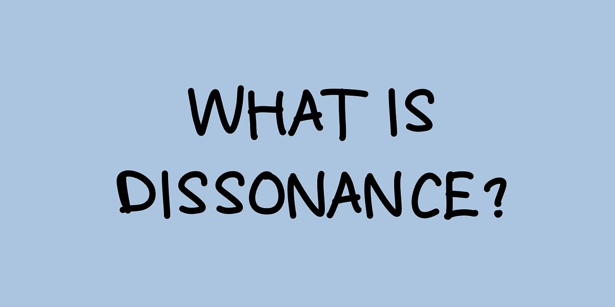What is Dissonance? - by Simon Hawkins - SIMON ON SONGS