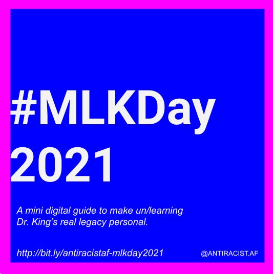 #MLKDay 2021 - In/Sight from Darien LaBeach