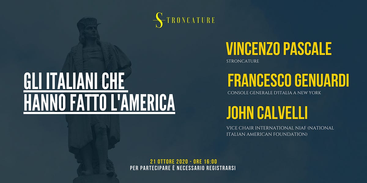 "Gli italiani che hanno fatto l'America" con John Calvelli
