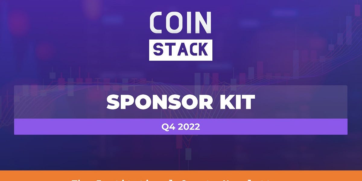 Coinstack Sponsor Kit - Q4 2022 - by Ryan Allis - Coinstack