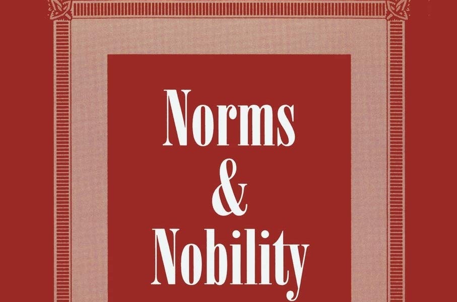Norms and Nobility: A Treatise on Education