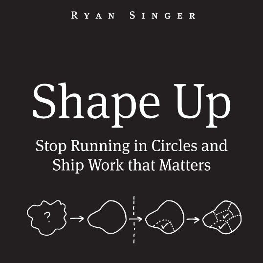 Shape Up, Shaping vs Building