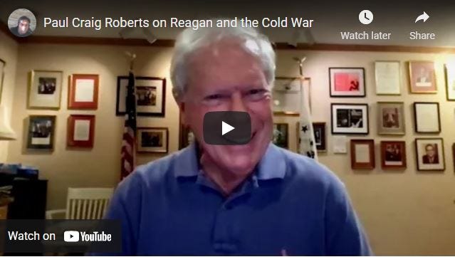 Paul Craig Roberts on Reagan and the Cold War