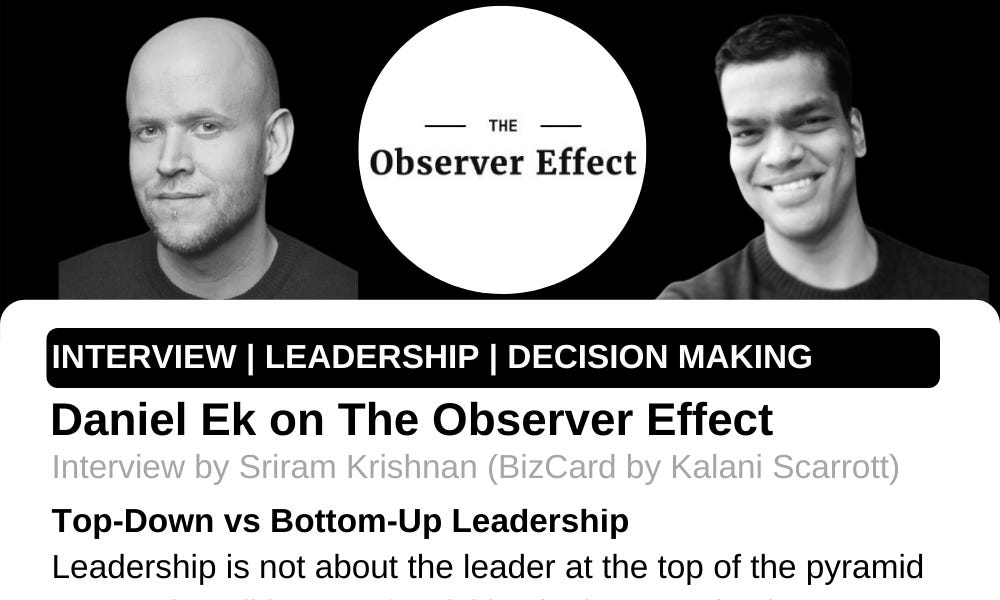 Daniel Ek, and Eugene Wei on TikTok - by Kalani Scarrott