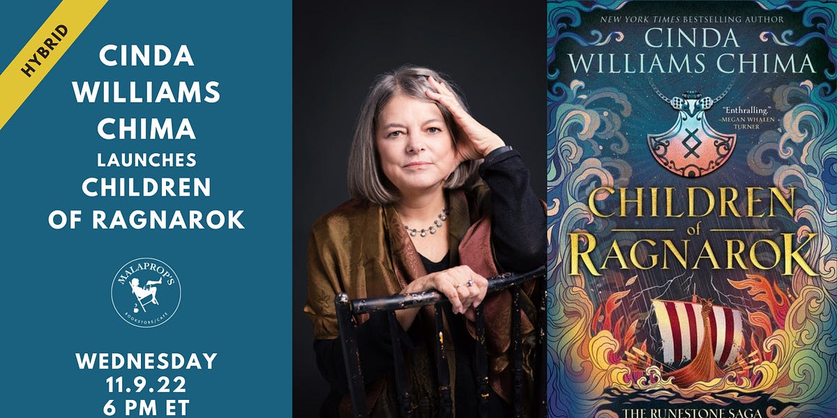 Children of Ragnarok is Coming... - by Cinda Williams Chima