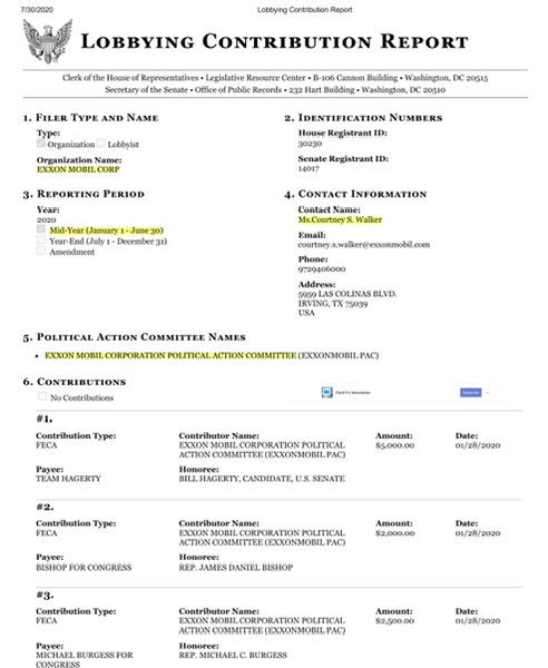 Dear ExxonMobil & McCory I AM COMING FOR YOU with receipts…