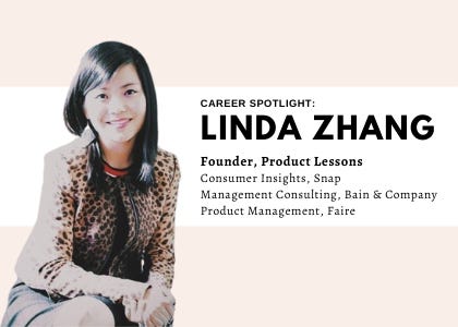 Career Spotlight: Linda Zhang, Founder at Product Lessons