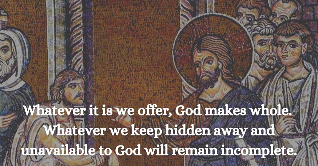 Jesus’s Hands. Our Hands. // Offering Mercy