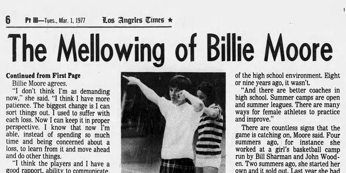 #FromtheArchives: Remembering Billie Moore