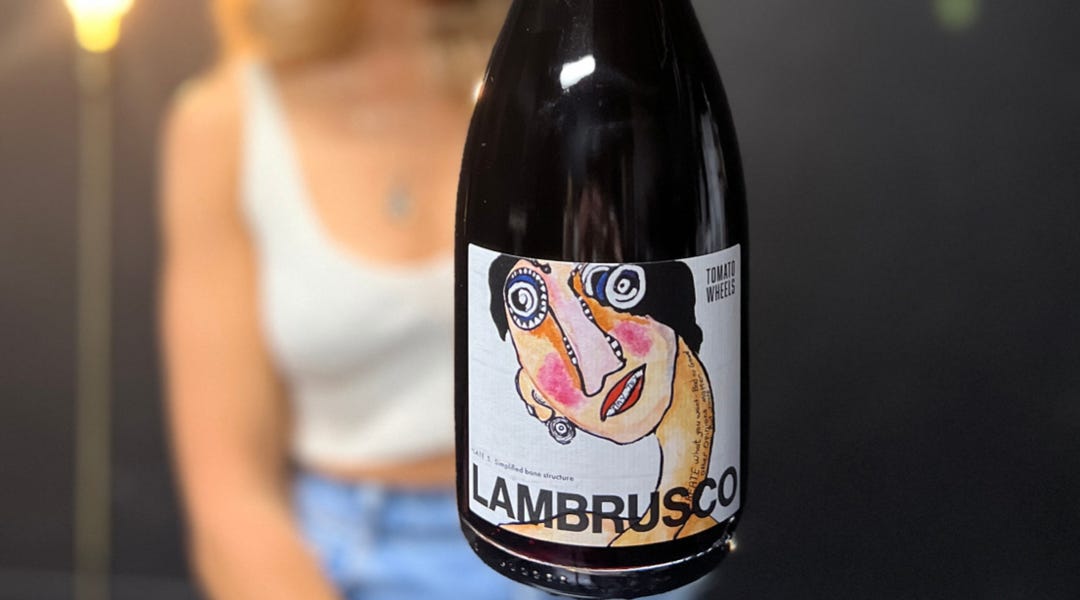 Tomato Wheels Lambrusco is HERE. - Tomato Wheels
