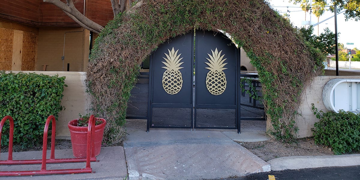 So Goes the Golden Pineapple - by Billy Robb