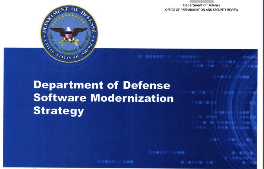 Breaking Down the DoD Software Modernization Strategy