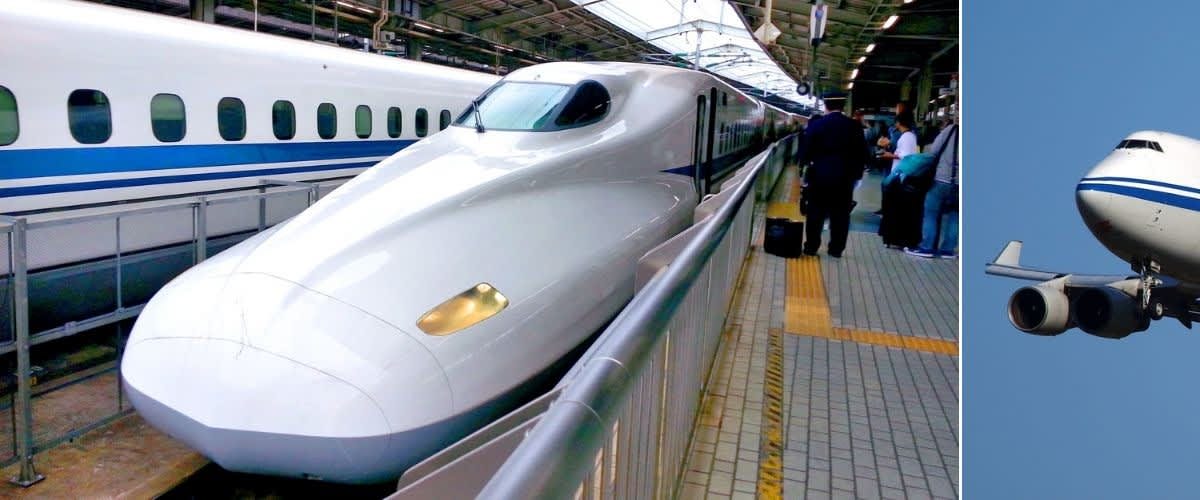 Train vs. Plane: Should I Travel by Shinkansen or Plane in Japan?
