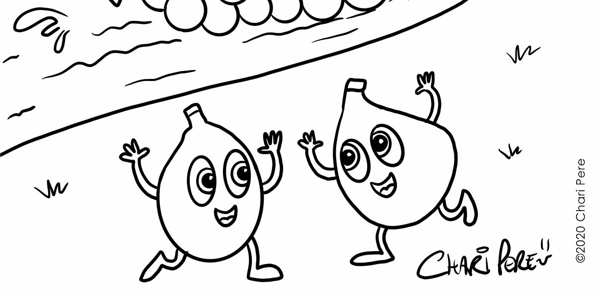 Shelach Coloring Page - by Chari Pere