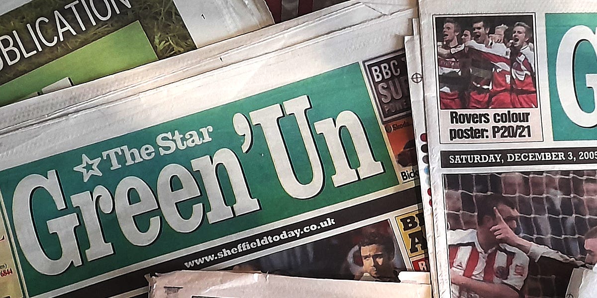 I miss the Green 'Un - by Sam Parry - The Pinch