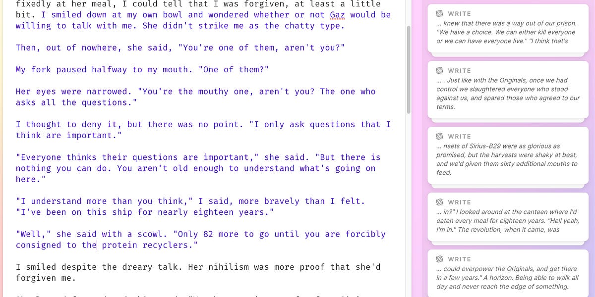 How GPT-3 Helps Me Write Short Stories - by Celeste Kallio