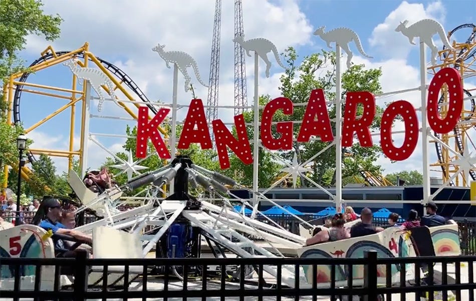 Kennywood leaps into action to save the Kangaroo