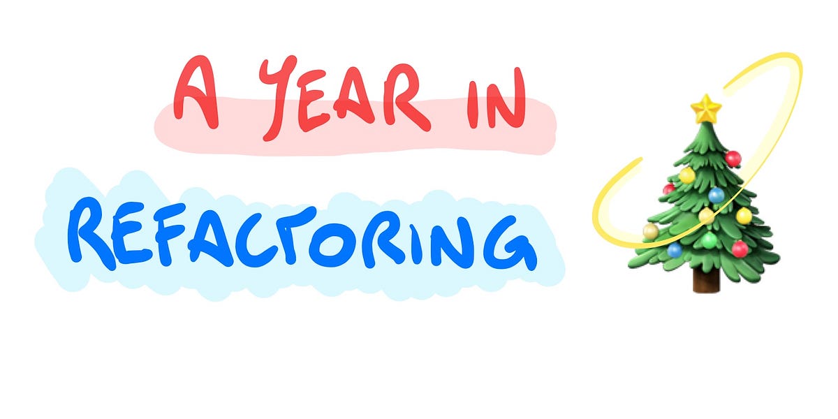 The Best of Refactoring in 2021 🎄 - by Luca Rossi