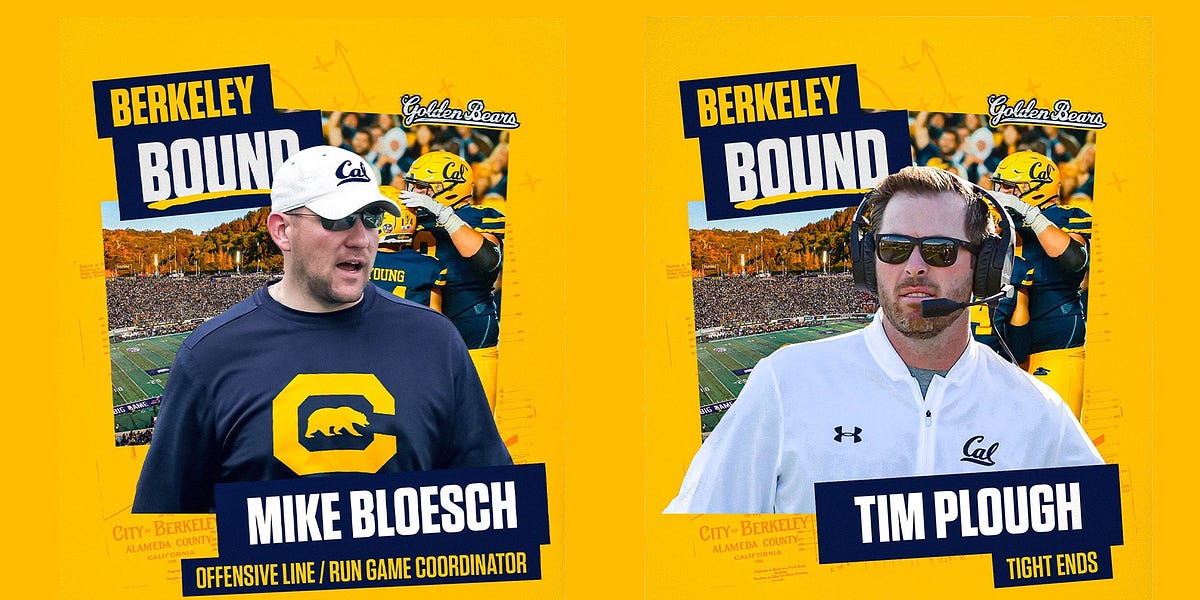 Cal Football Completes the Offensive Staff by Adding OL Coach Bloesch ...