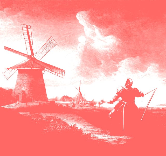 Don Quijote de la Muska - by Alex Barredo