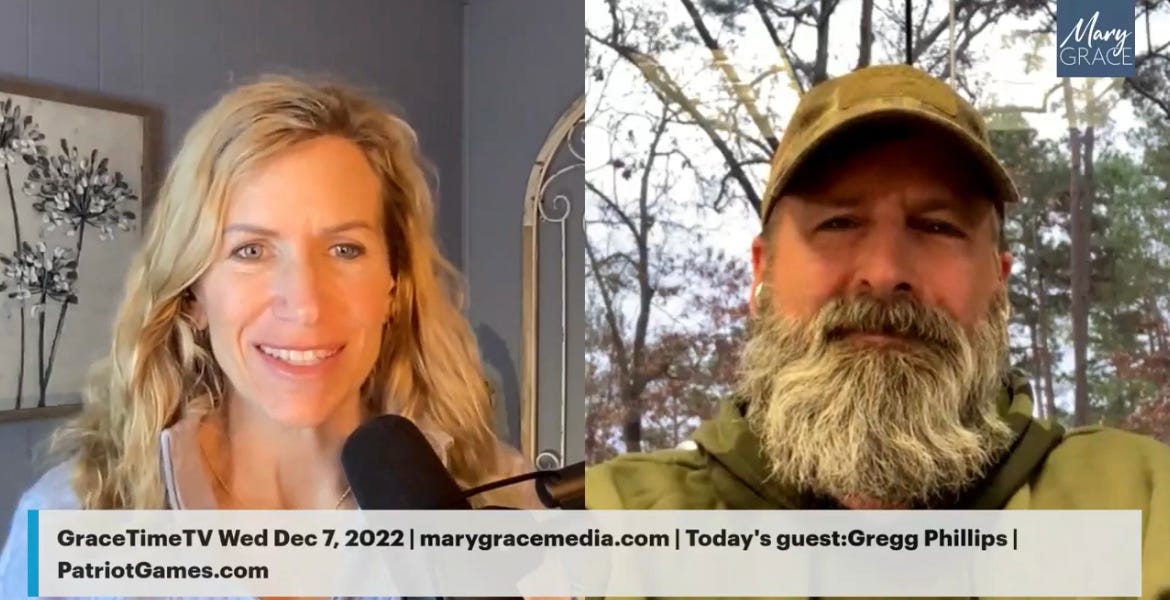 GRACETIME TV Live: Gregg Phillips -- - by Mary Grace