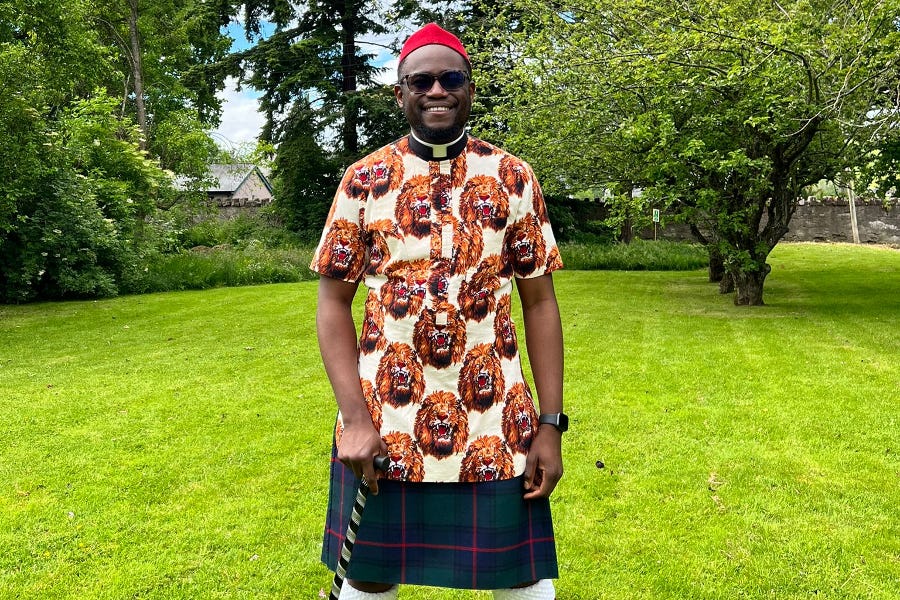 Meet the Nigerian priest who conquered TikTok from a Scottish village