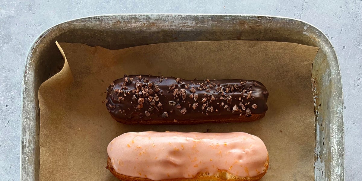 Kitchen Project #55: All about éclairs - by Nicola Lamb