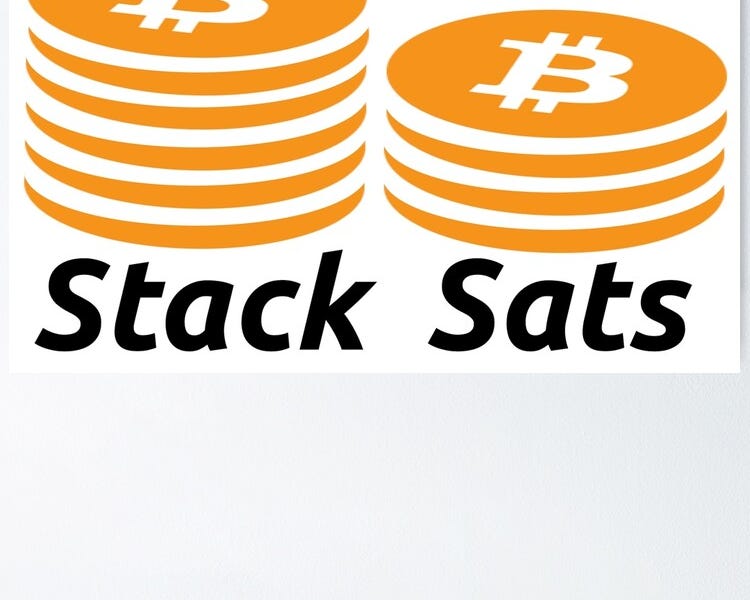 Stack Sats! - BTBTC’s Newsletter