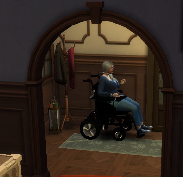 More disability modifications and objects for the Sims 4