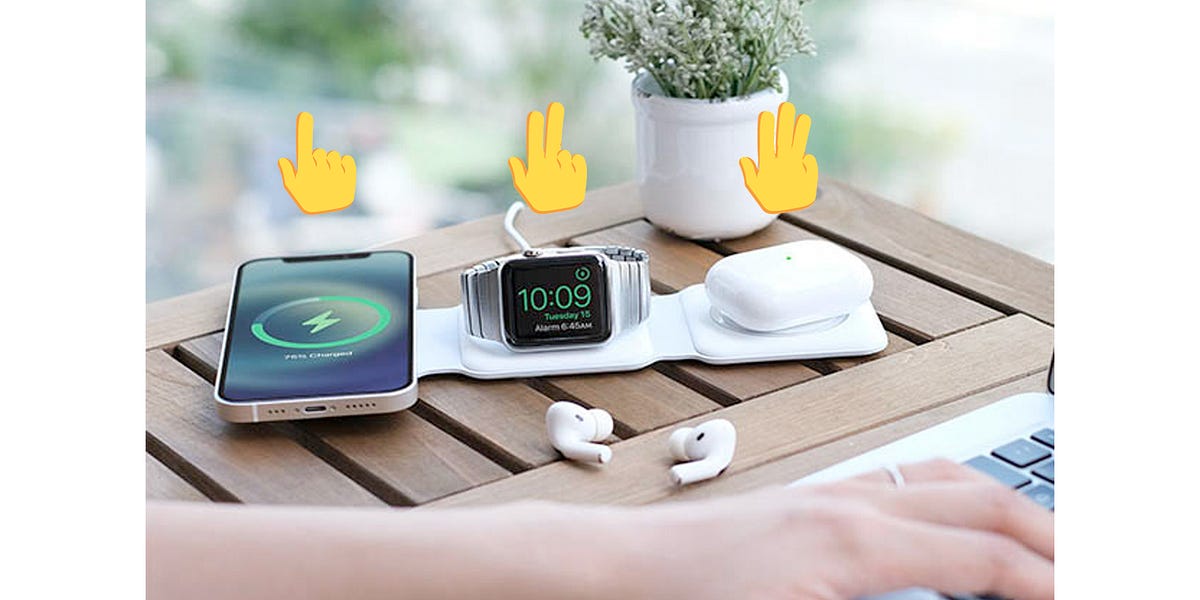 One-up the Apple MagSafe Duo with 35% off the MagStack Foldable 3 ...