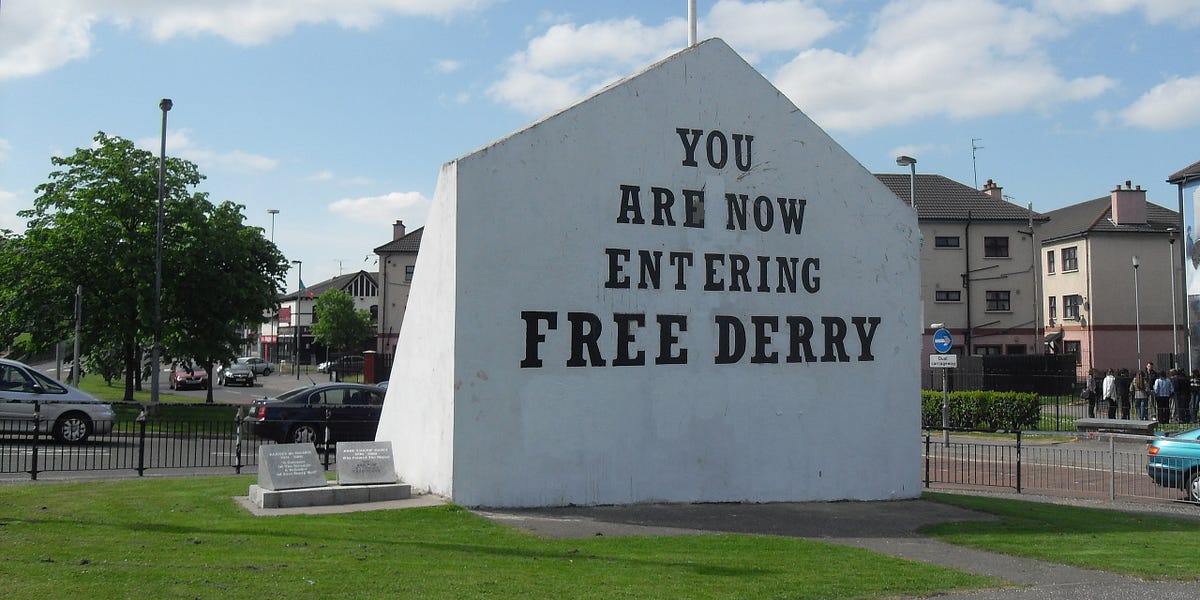 January 1969: 'Free Derry' - by Dan Darnoco