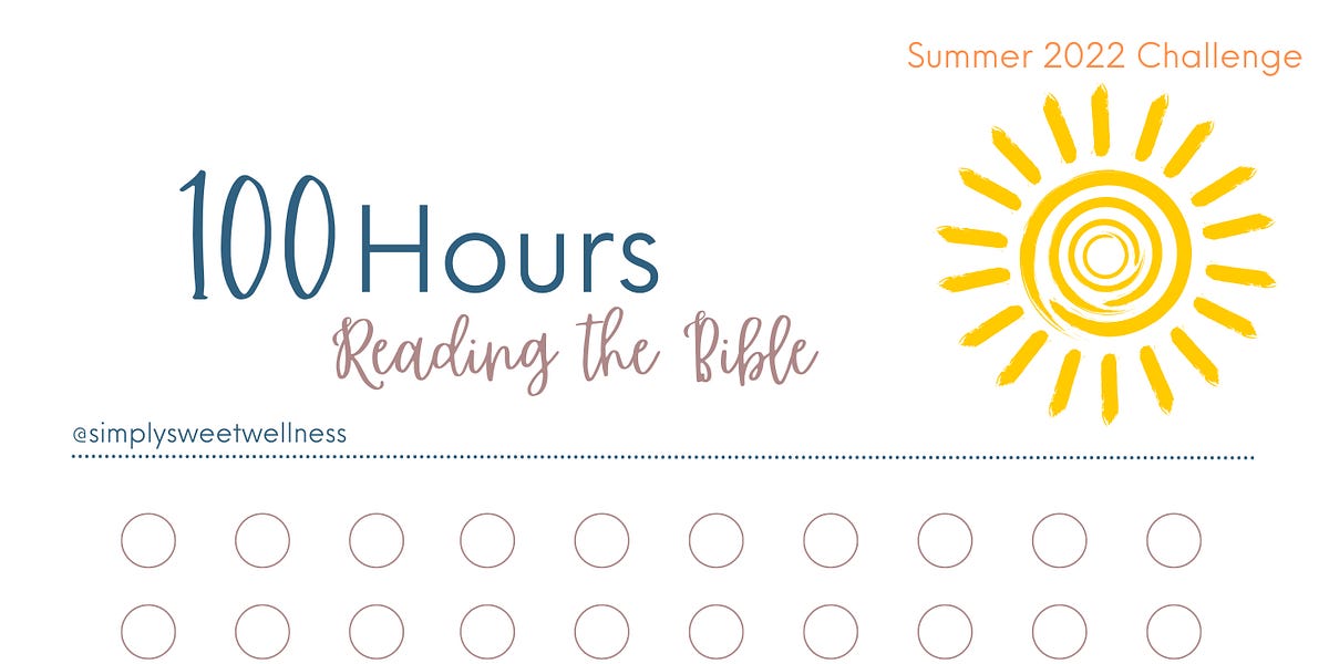 100 Hour Challenge - by Leslie Lucadou - Sweeter Than Honey