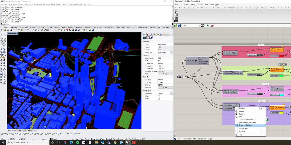 How to generate Urban Context automatically in ArchiCAD?