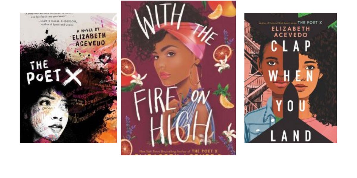 An Author and Her Books, Elizabeth Acevedo - by Gayla Gray
