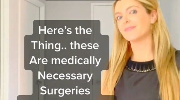 Dr. Gallagher: Using TikTok to Advertise Double Mastectomies to Minors