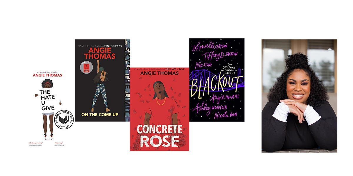 An Author and her Books, Angie Thomas - by Gayla Gray