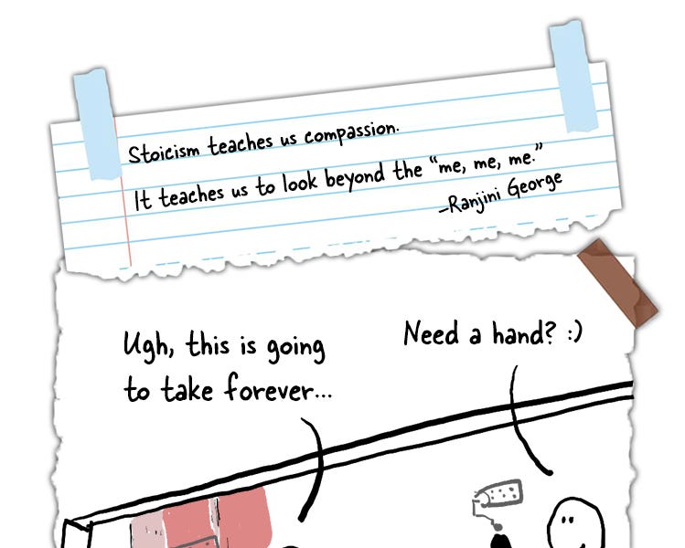 30 Days of Simple Stoic Sketches: 24/30