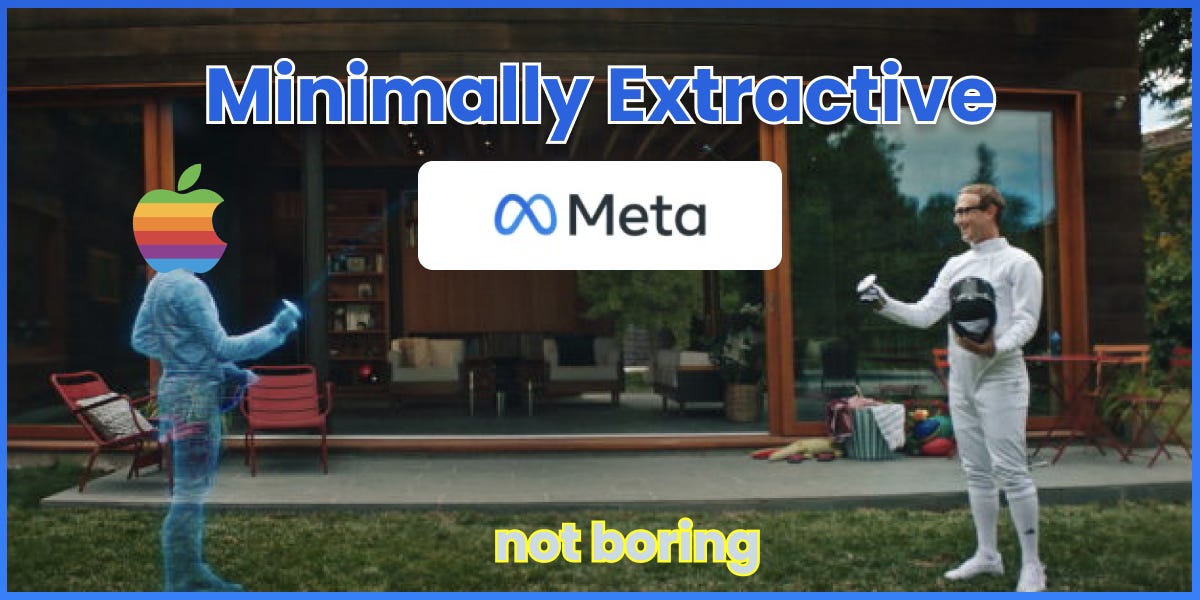 Minimally Extractive Meta - Not Boring by Packy McCormick