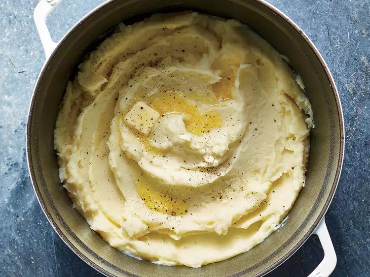 Really Good Mashed Potatoes - by Lisette Bustamante