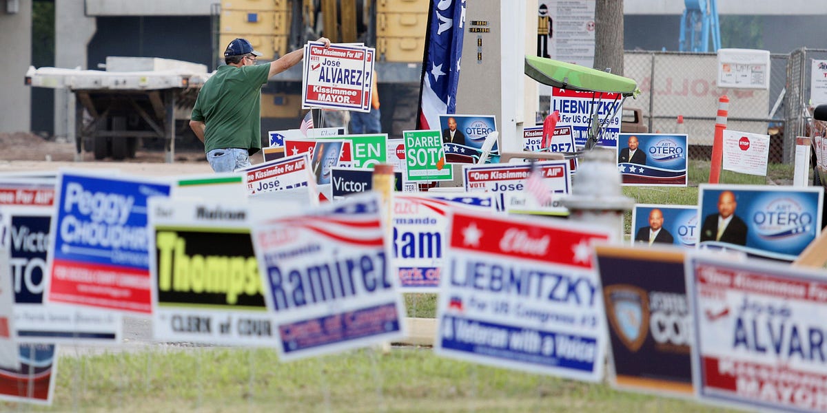 Why political designers use certain fonts for specific candidates