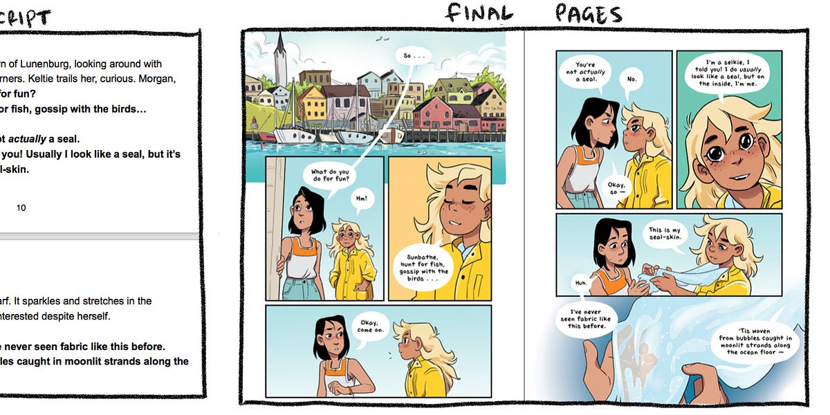 graphic novel class 4 - writing a script