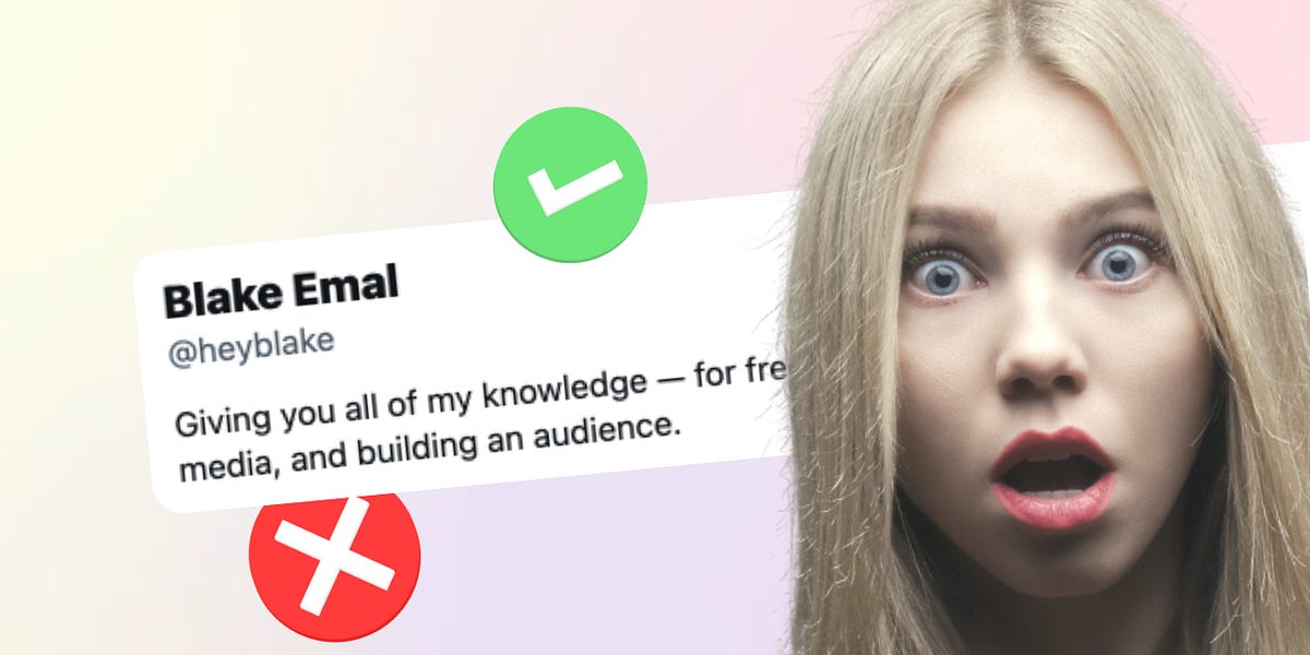 Bye bye bad bio - by Blake Emal - Carbonated