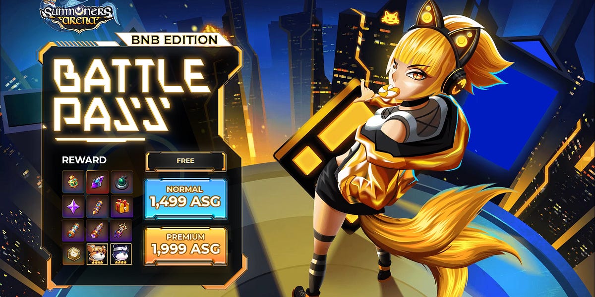 Summoners Arena’s Battle Pass BNB Edition is Now Live!