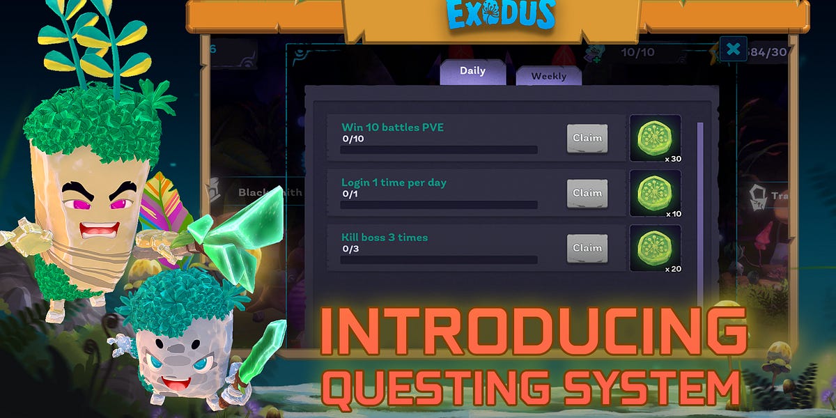 Get to know more about Plant Exodus's Quest